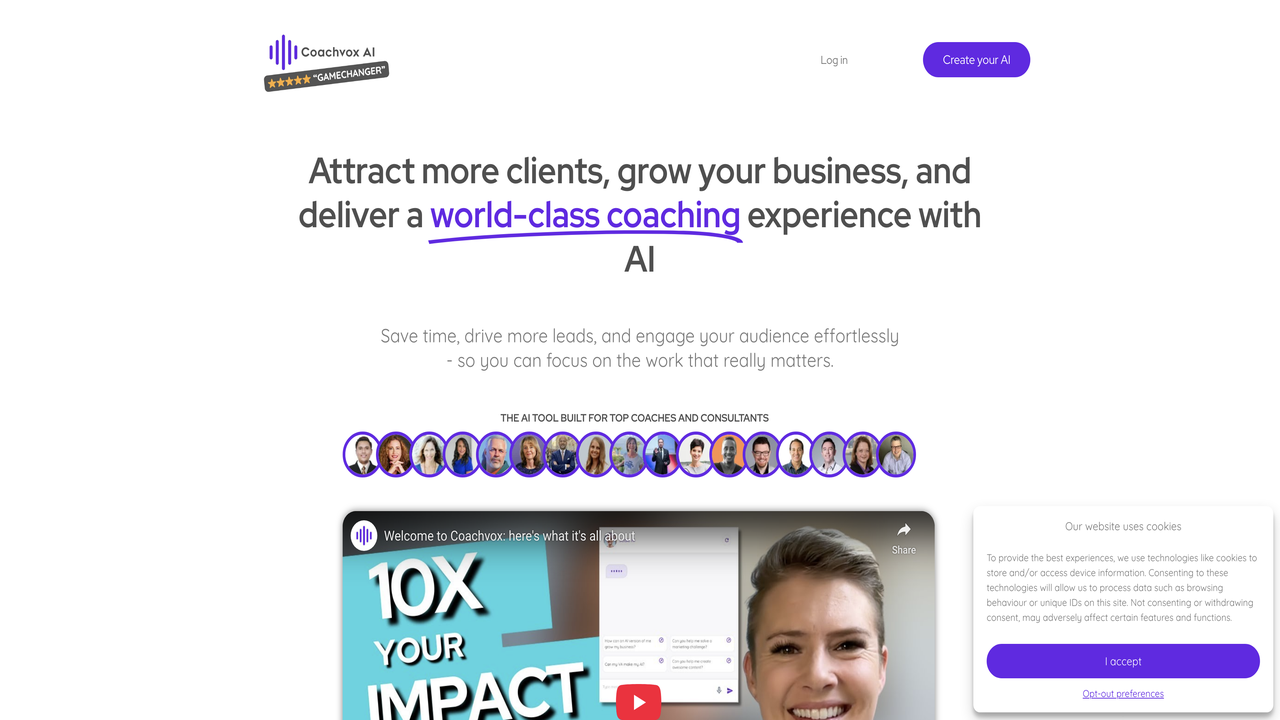 Create Your AI Version - Coachvox AI Tool - AI Tool Review | Coding180