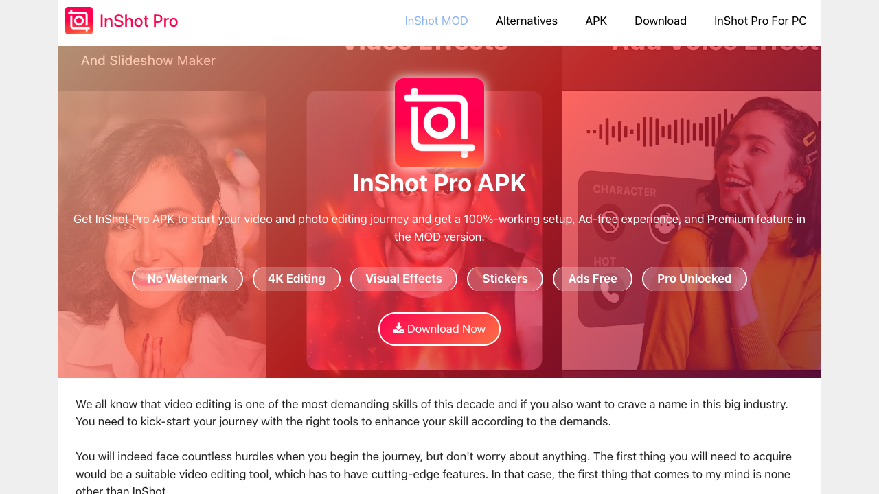InShot Pro - Video and Photo Editing AI Tool - AI Tool Review | Coding180