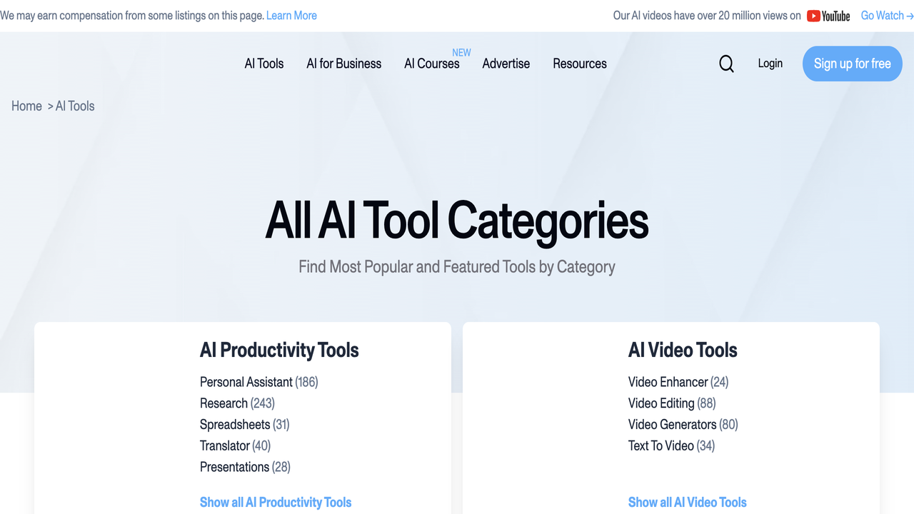 AI Tools - Discover Versatile AI Software - AI Tool Review | Coding180