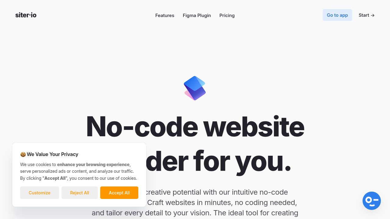 Siter - No-Code Website Builder AI Tool - AI Tool Review | Coding180