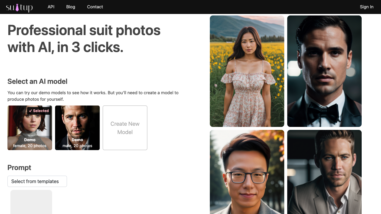 Suit Up - AI Suit Photo Shooting - AI Tool Review | Coding180