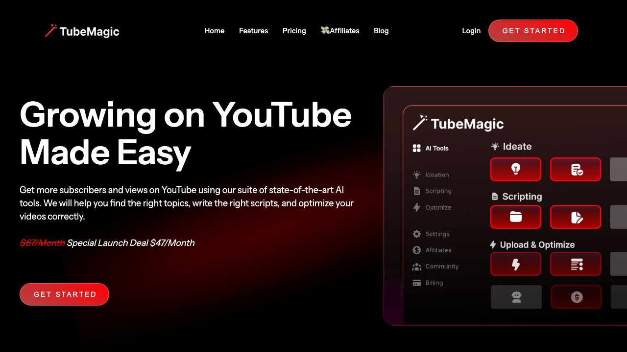 TubeMagic - AI Tools to Help You With YouTube - AI Tool Review | Coding180