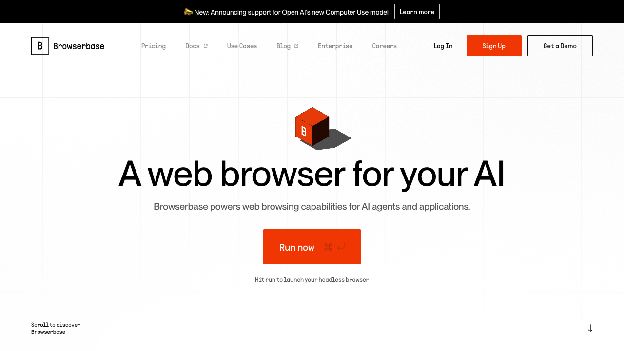 Browserbase - A Web Browser for AI Agents & Applications - AI Tool Review | Coding180