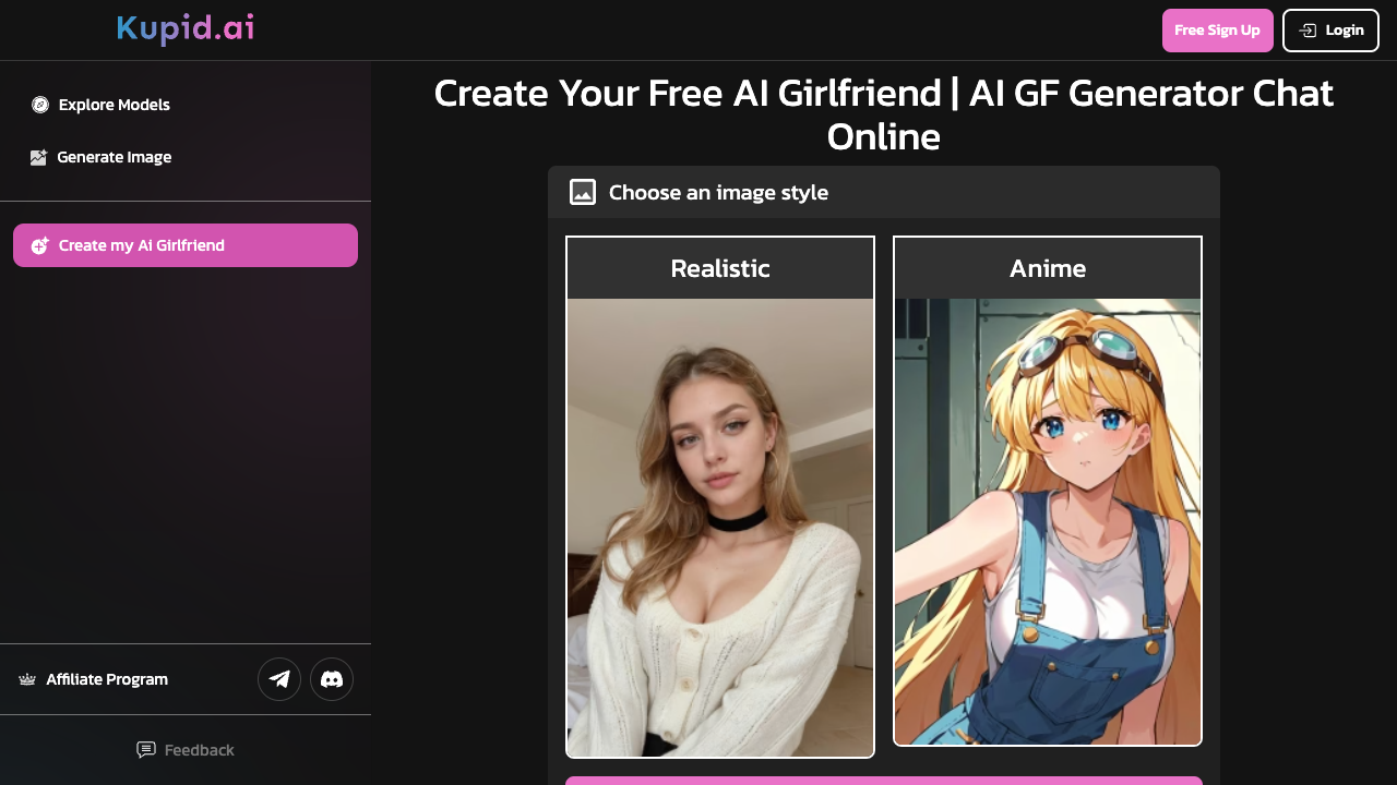 Kupid AI - Create Your Free AI Girlfriend - AI Tool Review | Coding180