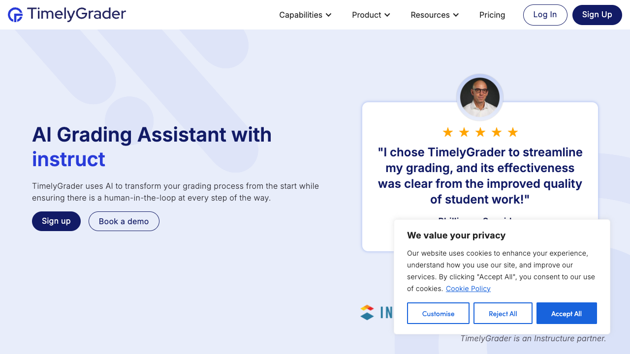 TimelyGrader - Accurate AI Grader with a Human-in-the-Loop - AI Tool Review | Coding180