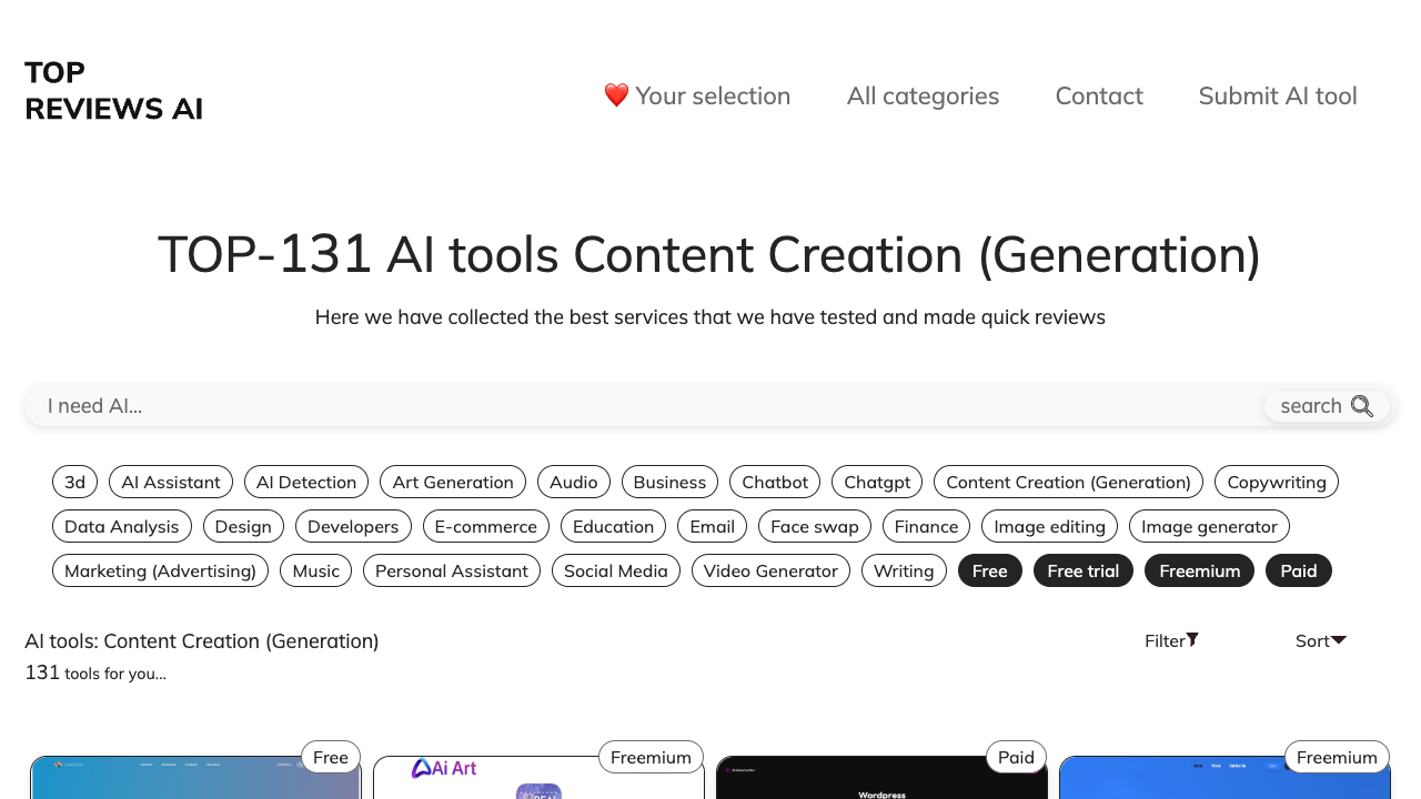 Best Content Creation AI Tool - AI Tool Review | Coding180