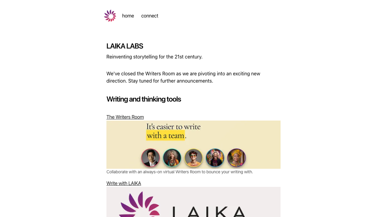 LAIKA Labs - AI Tool for Creative Writing - AI Tool Review | Coding180
