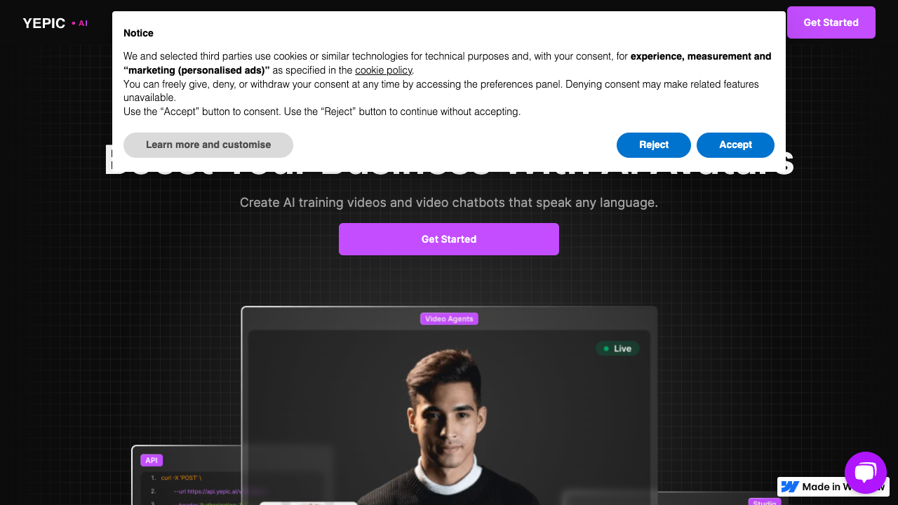 Yepic AI - AI Tool for Video Creation - AI Tool Review | Coding180