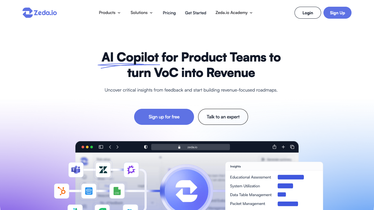 Zeda.io - AI Copilot for VoC Transformation - AI Tool Review | Coding180