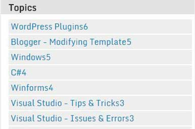 WordPress : How to show tag count number of posts for Tag Cloud