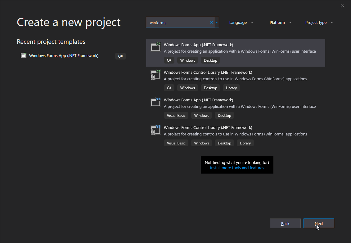 Windows Form Application Visual Studio 2019 Ngmzaer Riset Windows Form Application Visual Studio 2019 Ngmzaer Riset