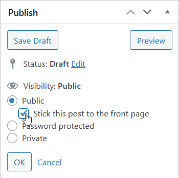 WordPress : How to make sticky custom post types