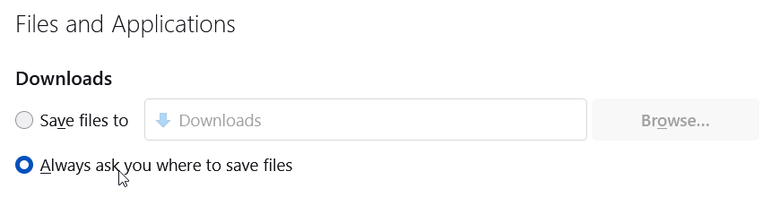 All about Firefox & Chrome "Save Link as" shortcut