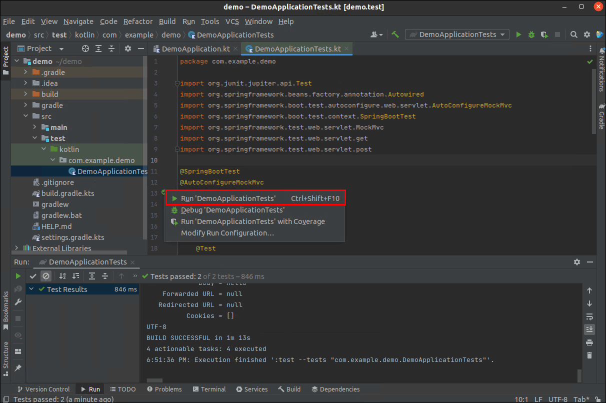 Kotlin + Spring Boot + Dockerビルド Gradle Fat Jar まで全手順