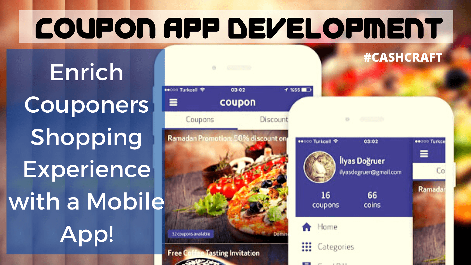 Coupon App Development Company | Coupon Solutions | CashCraft