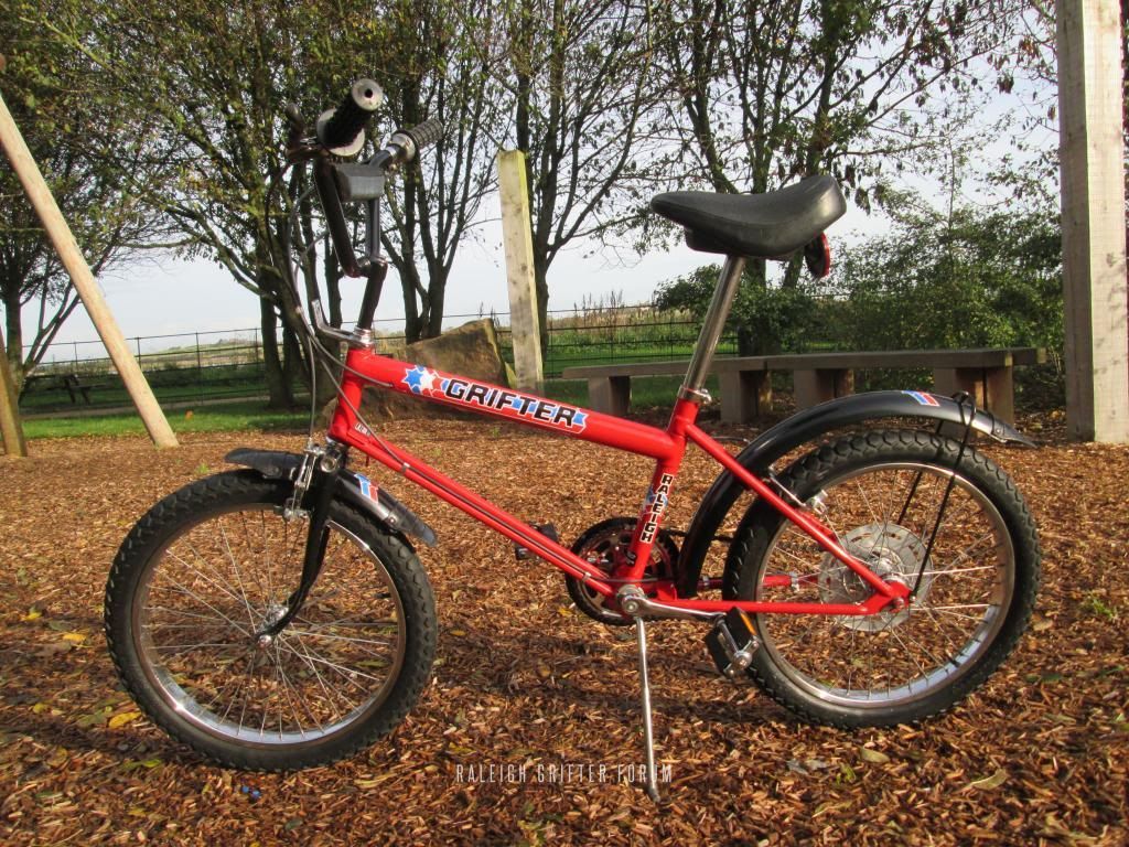 Newly refurbished - Raleigh Grifter Mk2 in Red | Raleigh Grifter Forum