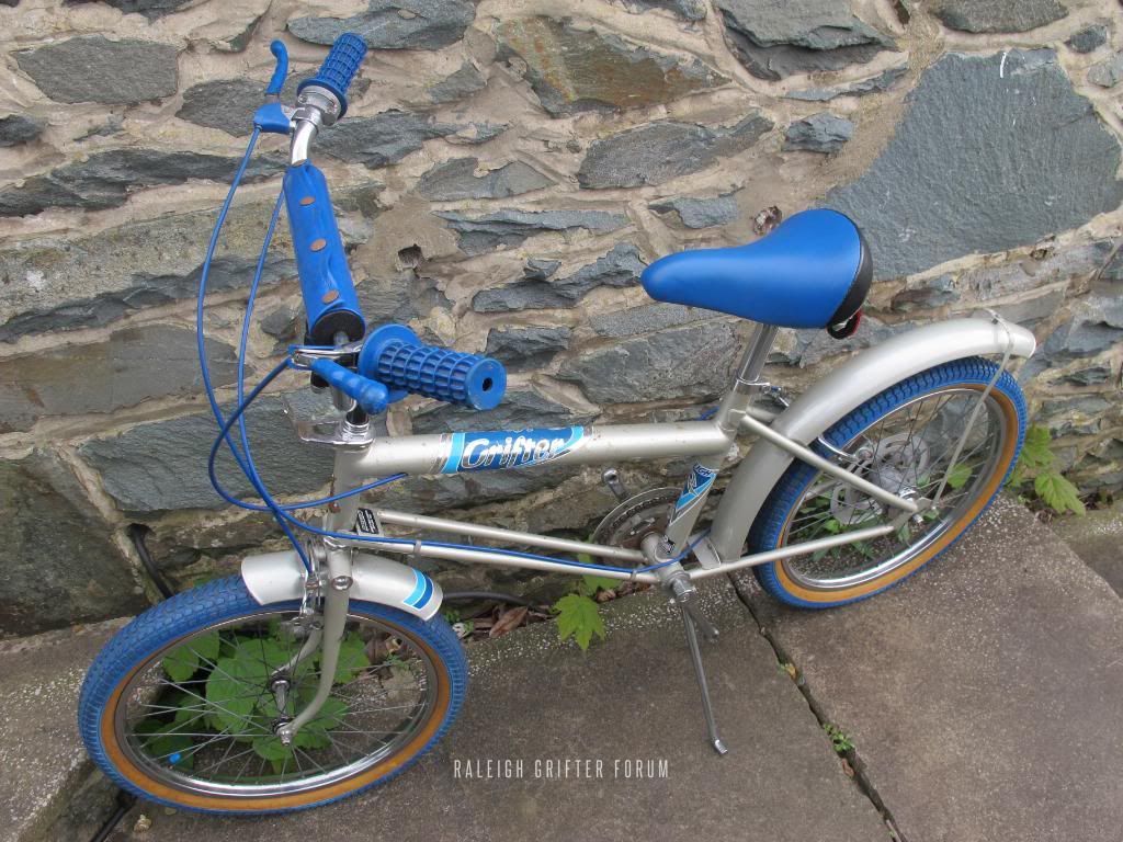 Raleigh Super Grifter in Silver & Blue | Raleigh Grifter Forum