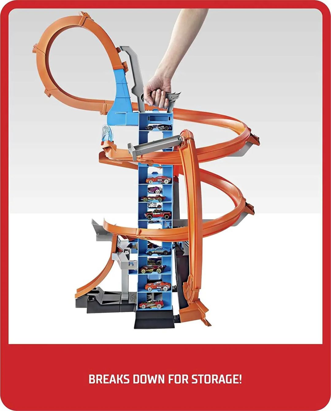 Hot Wheels Oyuncak Araba Pisti Gökyüzü Çarpışma Kulesi