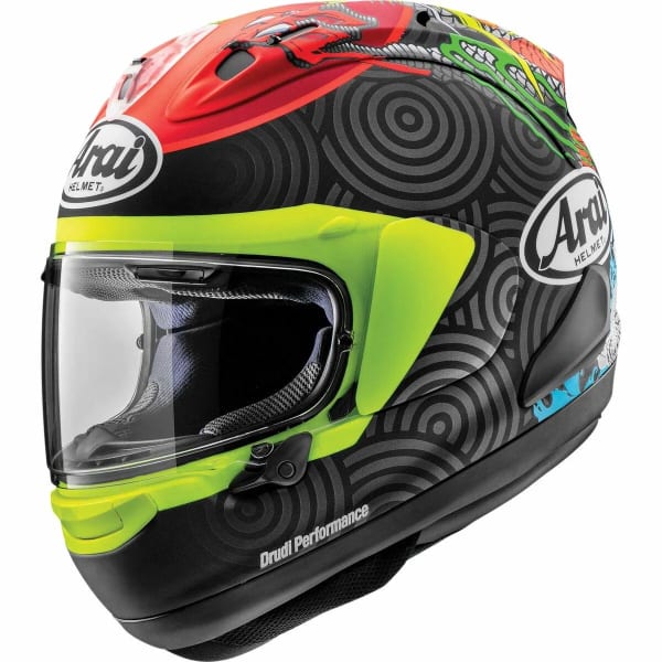 Arai Corsair-X Tatsuki Unisex-Yetişkin Sokak Motosiklet Kaskı M Black Tatsuki | AmerikaPostam