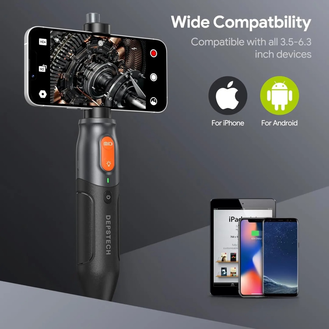 DEPSTECH 1080P El Tipi Borescope Muayene Kamerası DEPSTECH 1080P El Tipi Borescope Muayene Kamerası