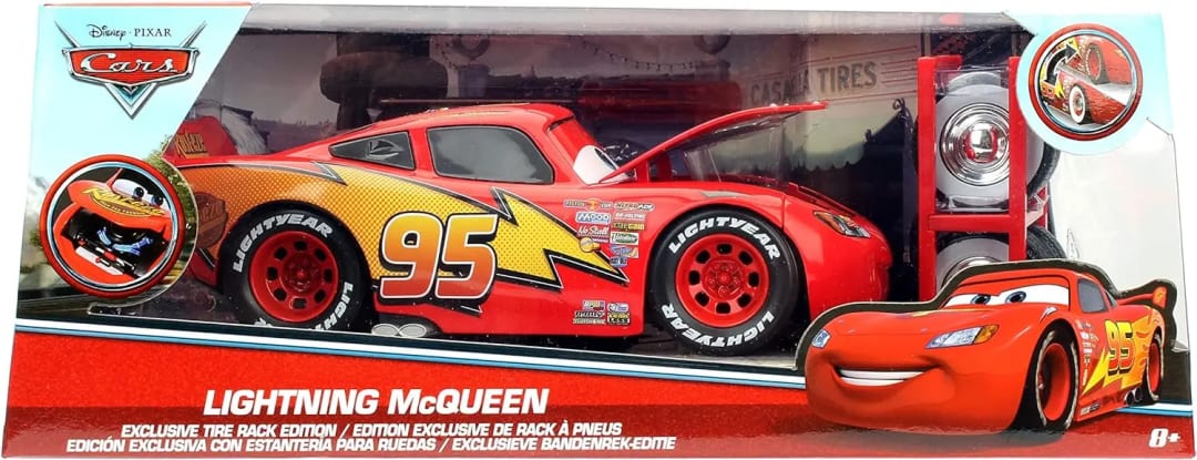 Jada Toys Disney Pixar Cars 3 Lightning McQueen Die-cast figürü