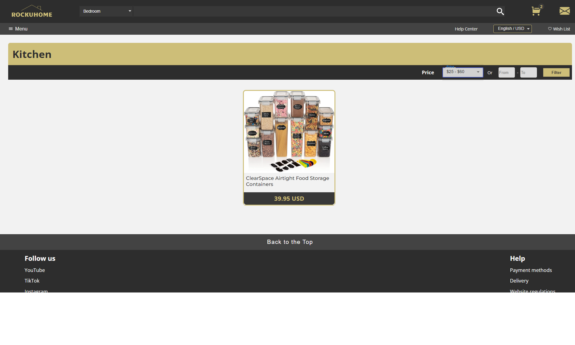 GitHub - EmP33/rockuhome: E-commerce website created using react
