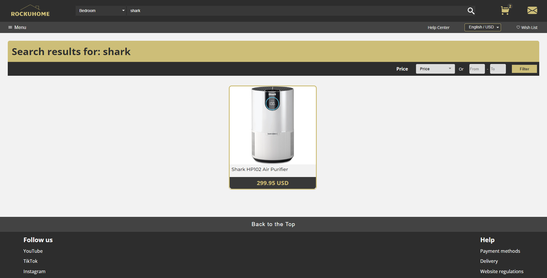 GitHub - EmP33/rockuhome: E-commerce website created using react