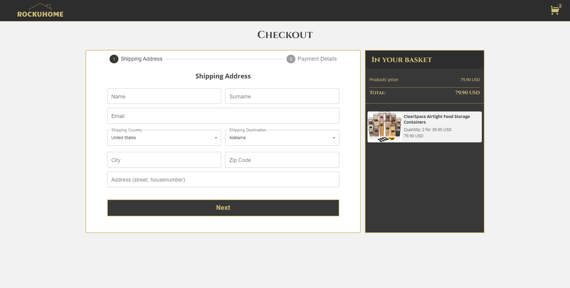 GitHub - EmP33/rockuhome: E-commerce website created using react