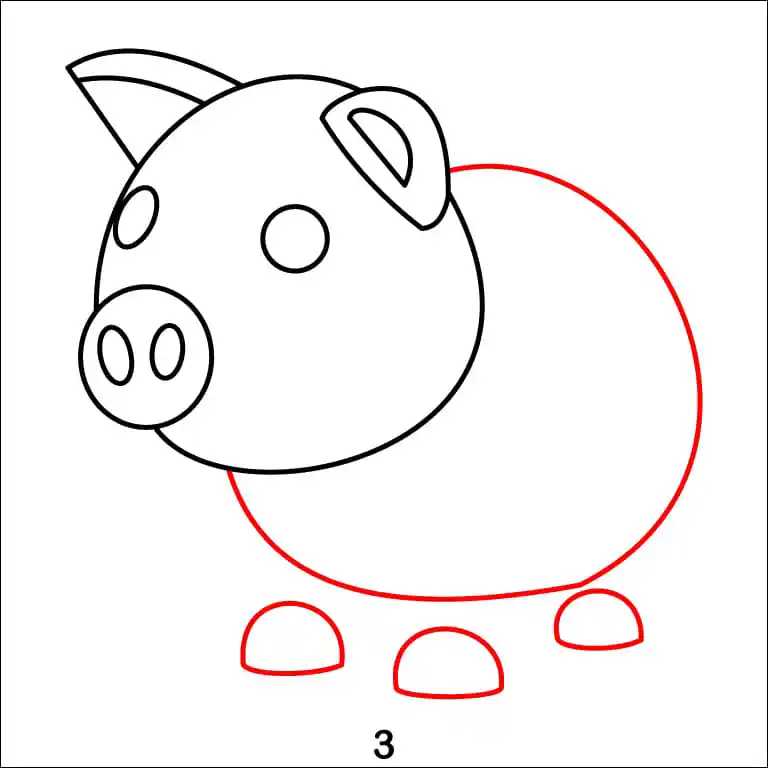 Adopt Me Pig | Drawing Gallery