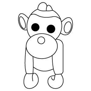 Adopt Me Albino Monkey | Drawing Gallery