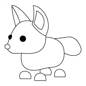 Adopt Me Fennec Fox | Drawing Gallery