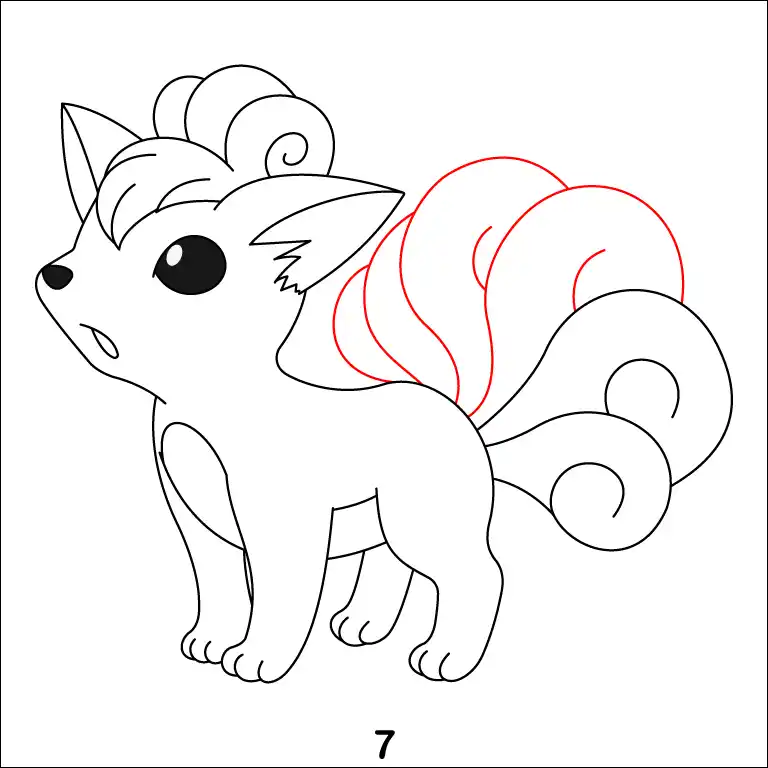 Vulpix | Drawing Gallery