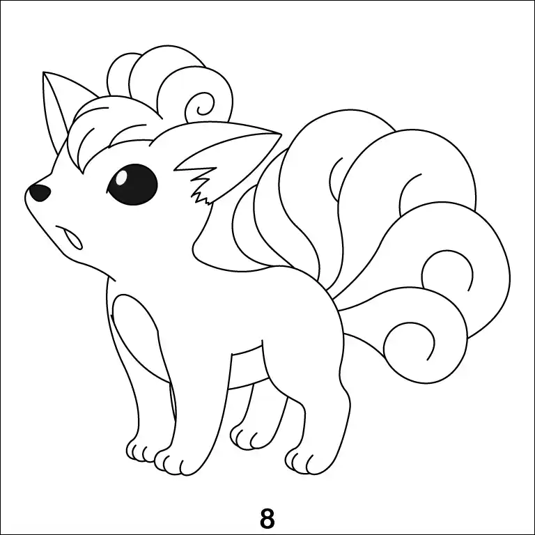 Vulpix | Drawing Gallery