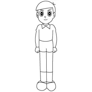 Dekisugi Standing | Drawing Gallery