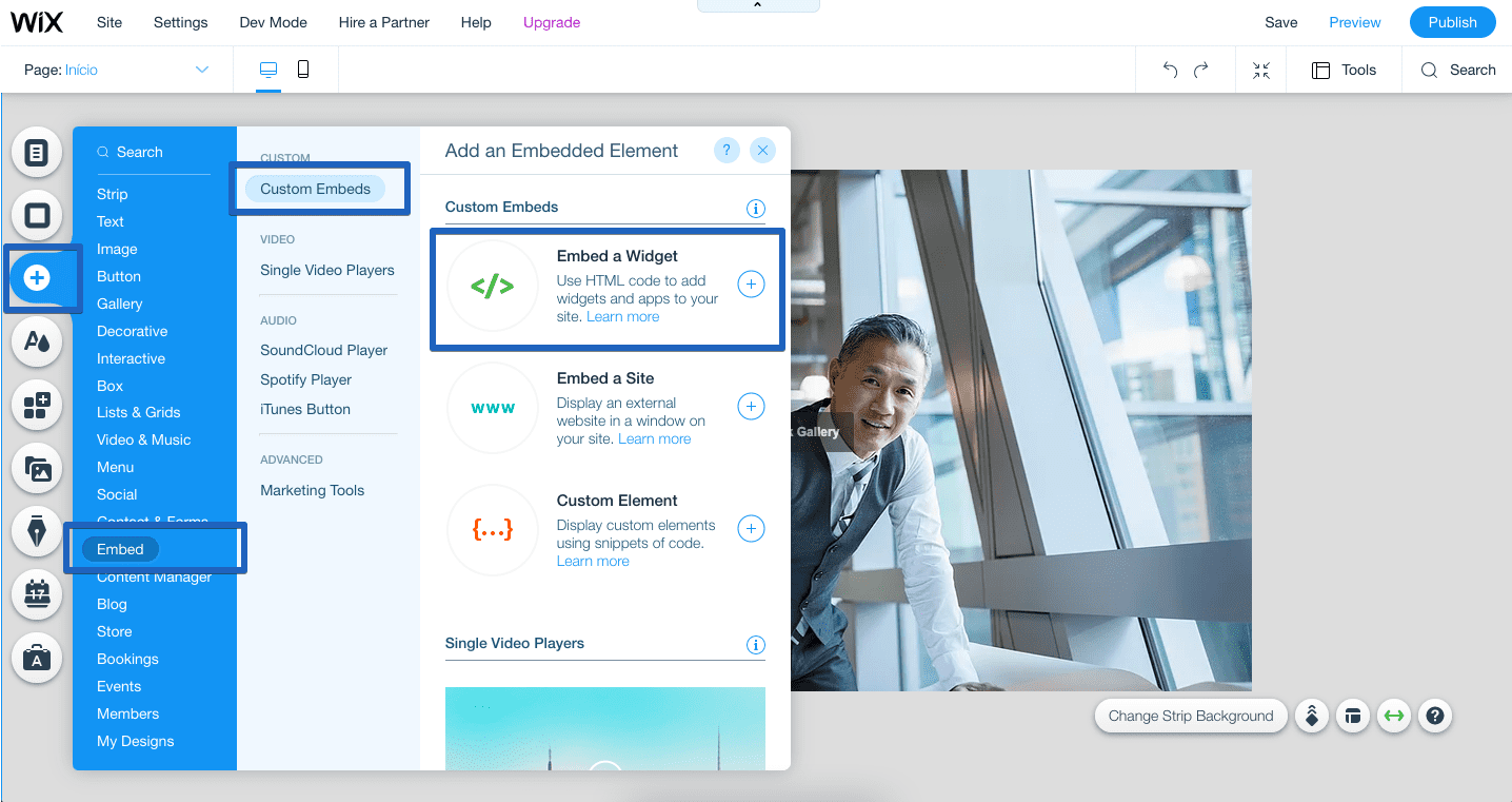 How to install JivoChat on WIX