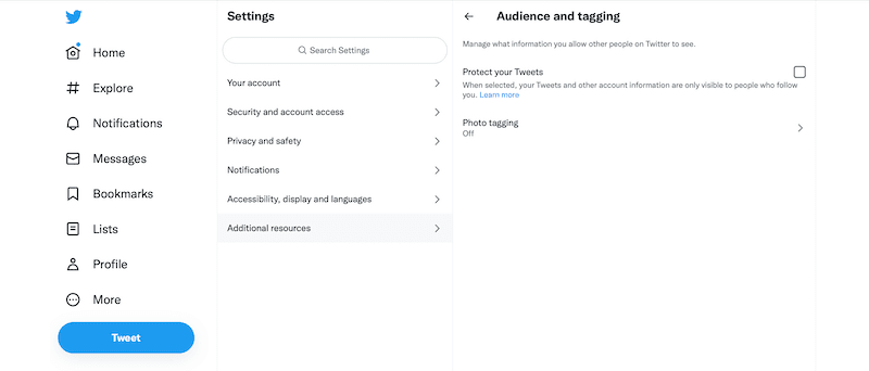 How to Make A Twitter Account Private