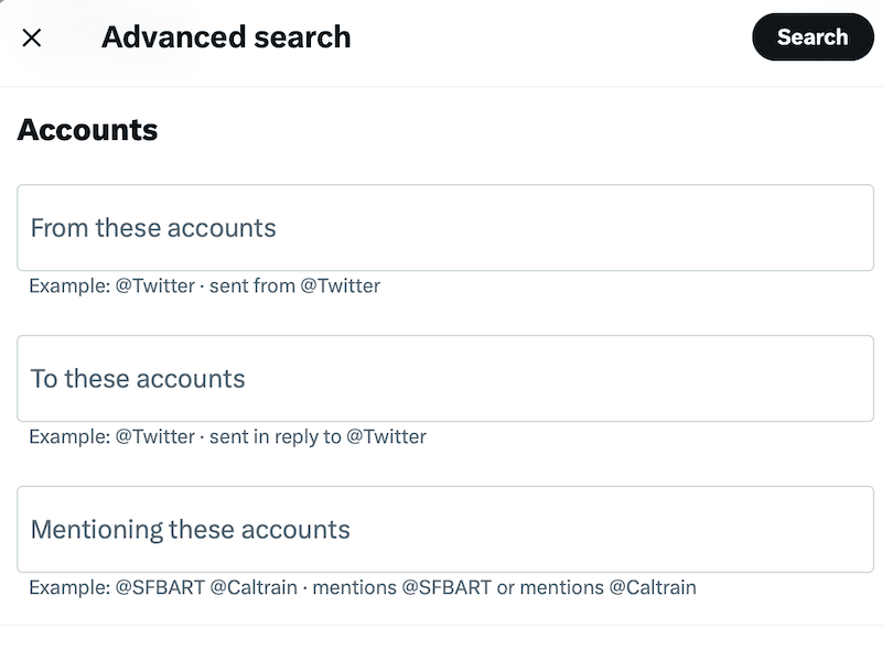 How to Use Twitter Advanced Search