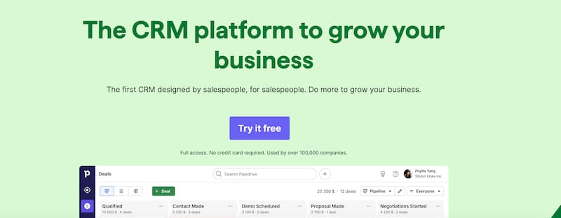 20 Best Free CRM for Your Business in 2023