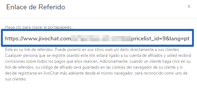Cómo encontrar y utilizar su enlace de referido