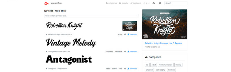 Fontes de letras: 24 melhores sites para encontrar