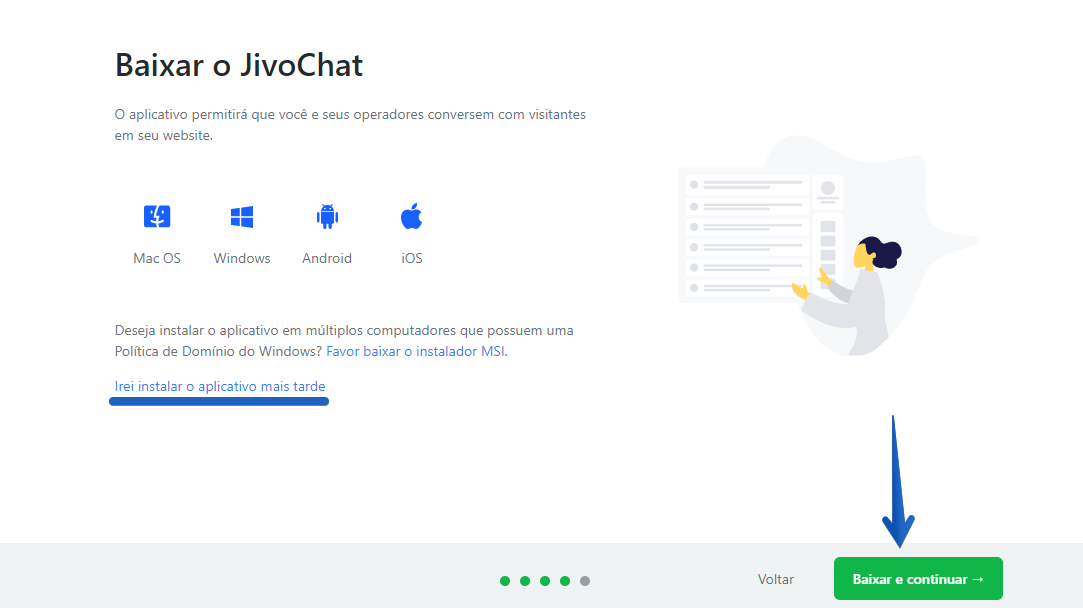 Como dar os primeiros passos no JivoChat