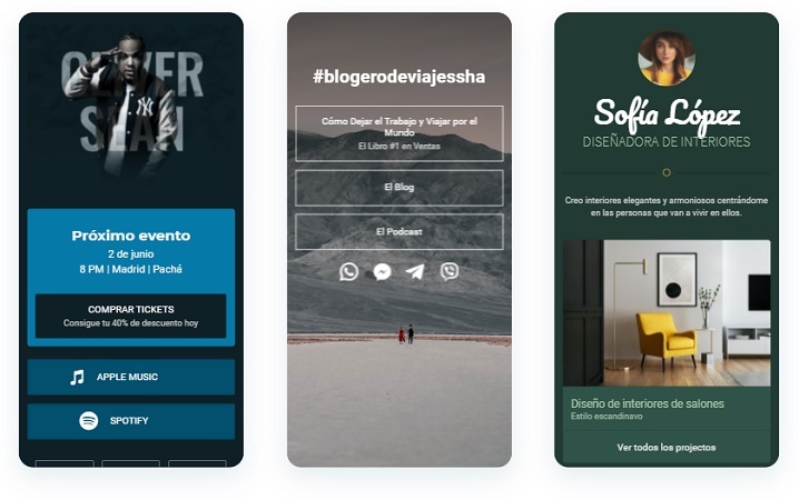Opiniones de Taplink: ideal para mostrar tus enlaces en IG