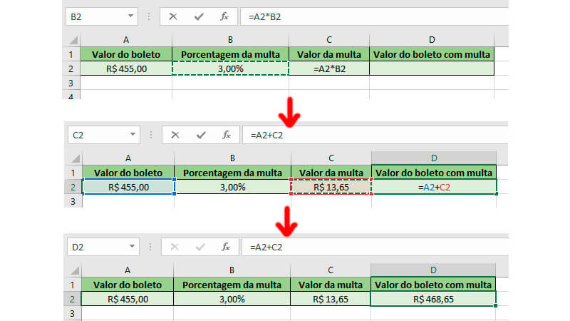 Como Calcular Porcentagem No Excel
