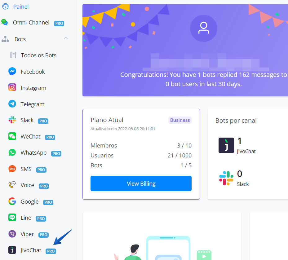 Como integrar o Uchat ao Jivo