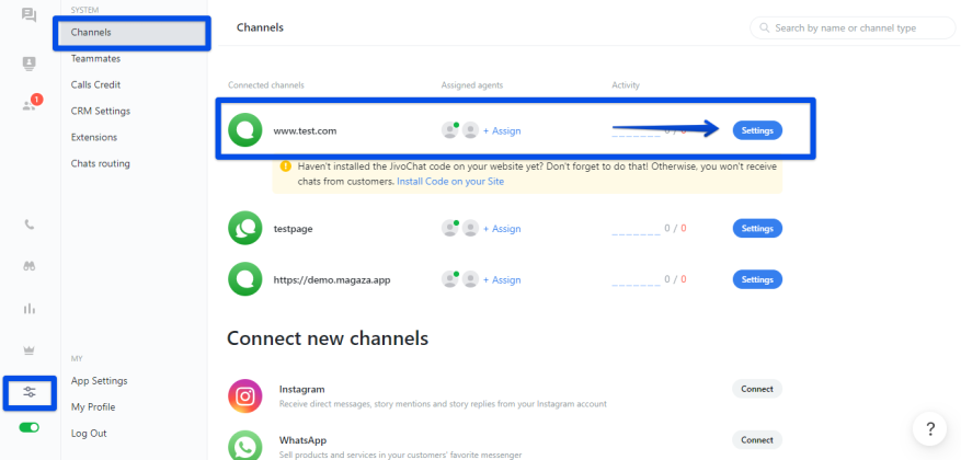 How to change design of chat on your website