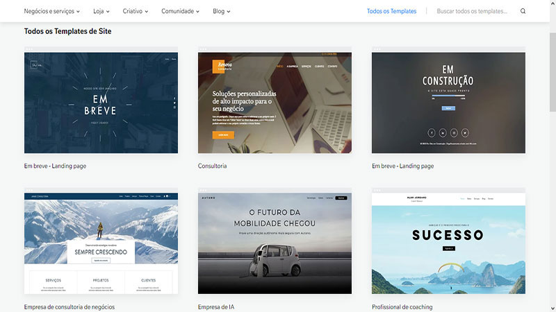 Templates de site: 20 melhores para seu negócio |JivoChat