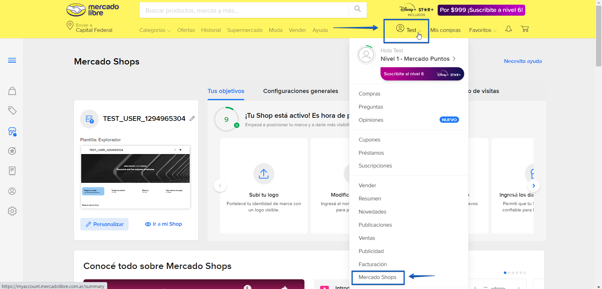 Cómo instalar en MercadoShops