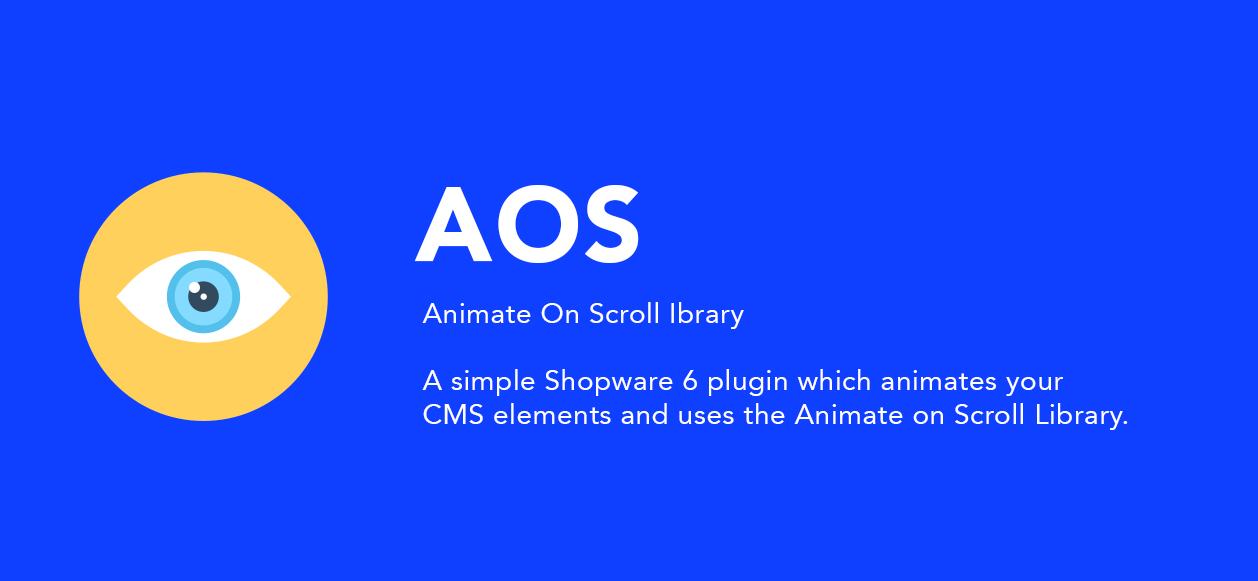 GitHub - Shape-and-Shift/shopware-aos: A simple Shopware 6 plugin which enables you to use the ...