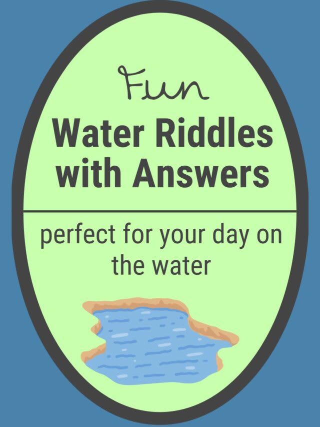 WATER RIDDLES | Confidence Meets Parenting