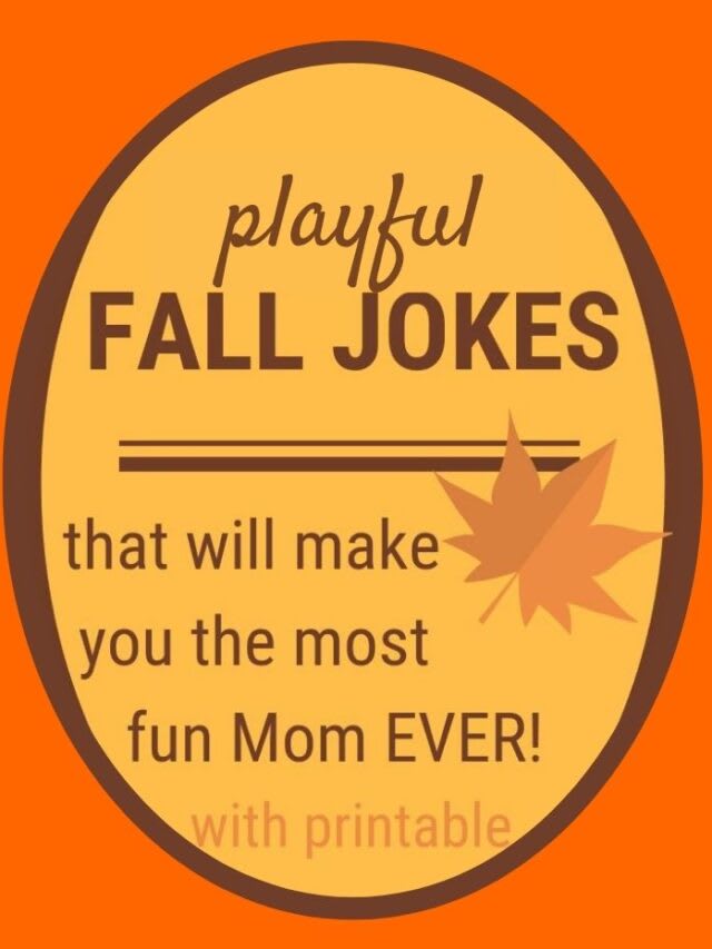 FALL JOKES | Confidence Meets Parenting